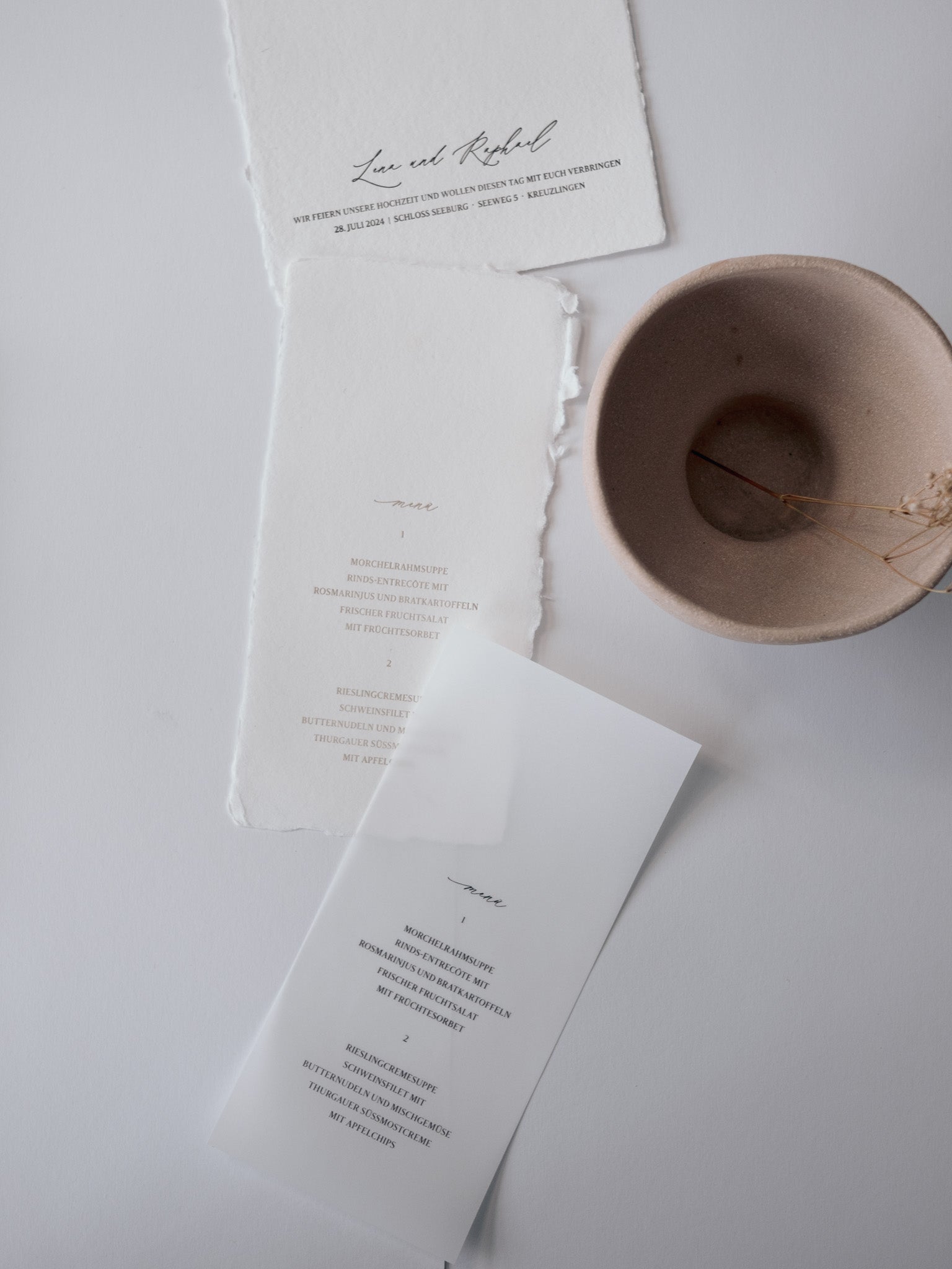 Menükarte No.01 Elite